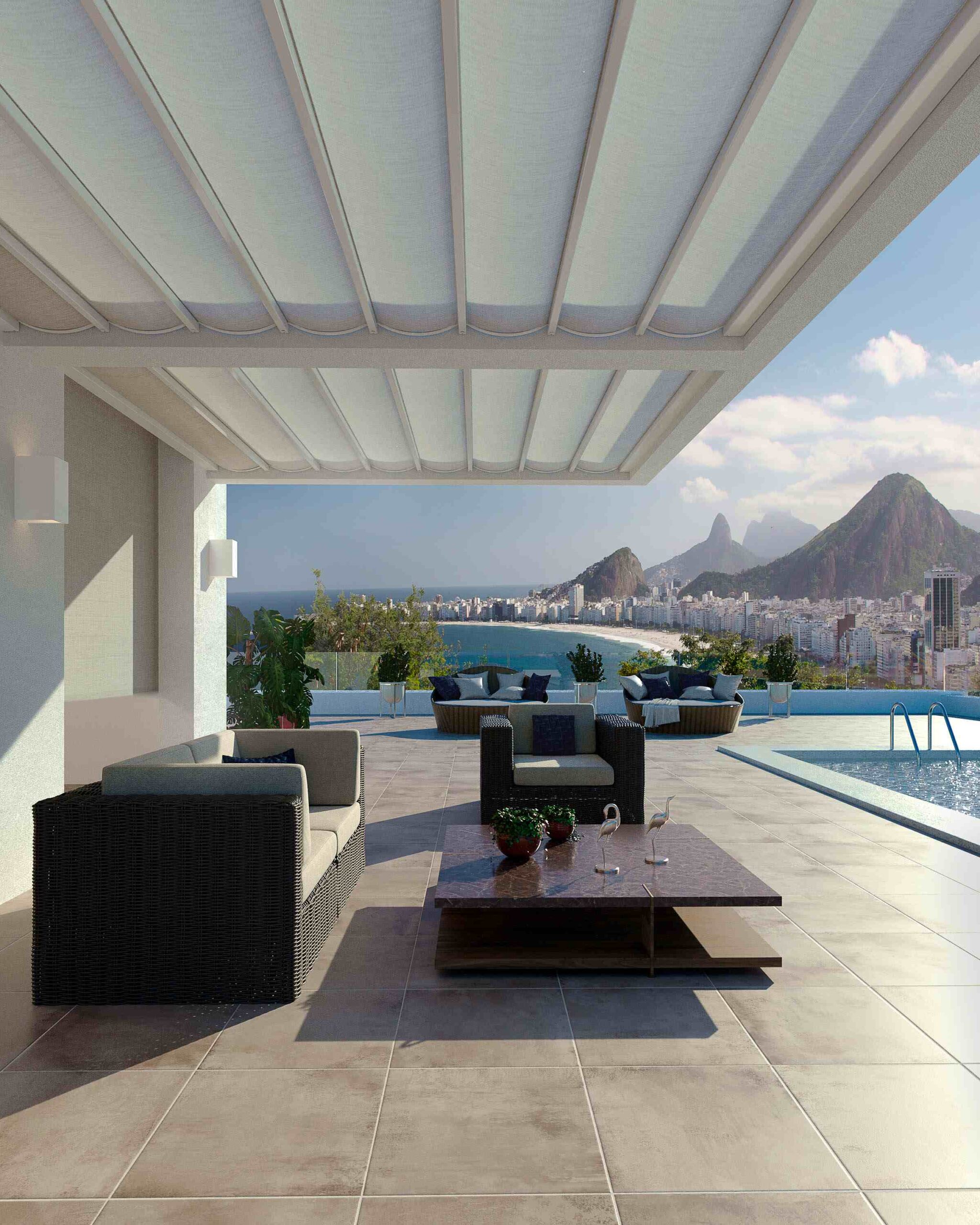 Pergolado Retrátil: conforto e proteção para áreas externas